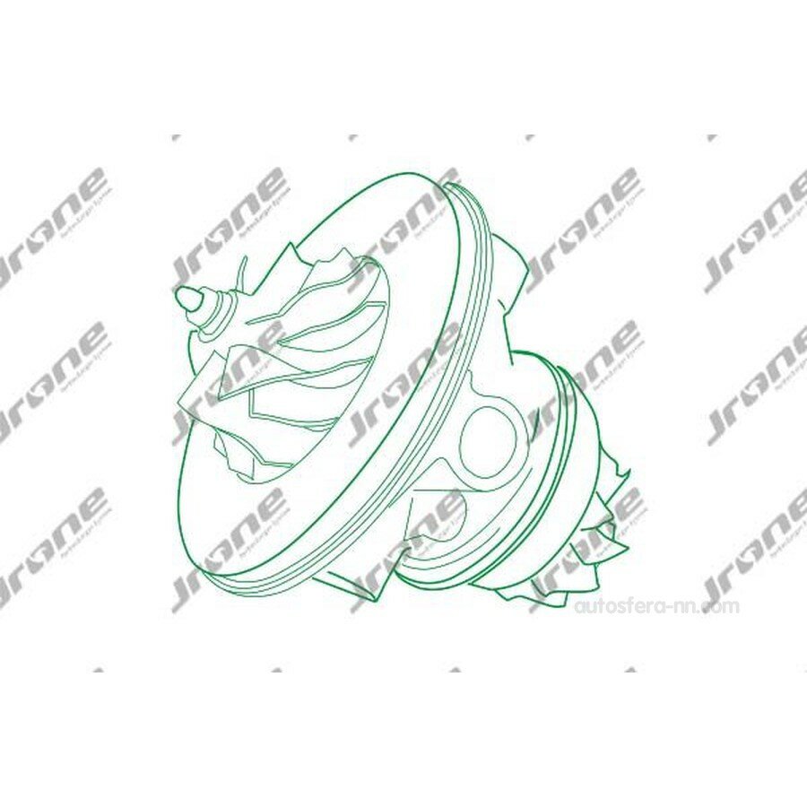 JRONE 8B43300643 Турбокомпрессор + комплект прокладок 8B43300643