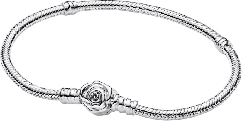 Браслет PANDORA, серебро, 925 проба