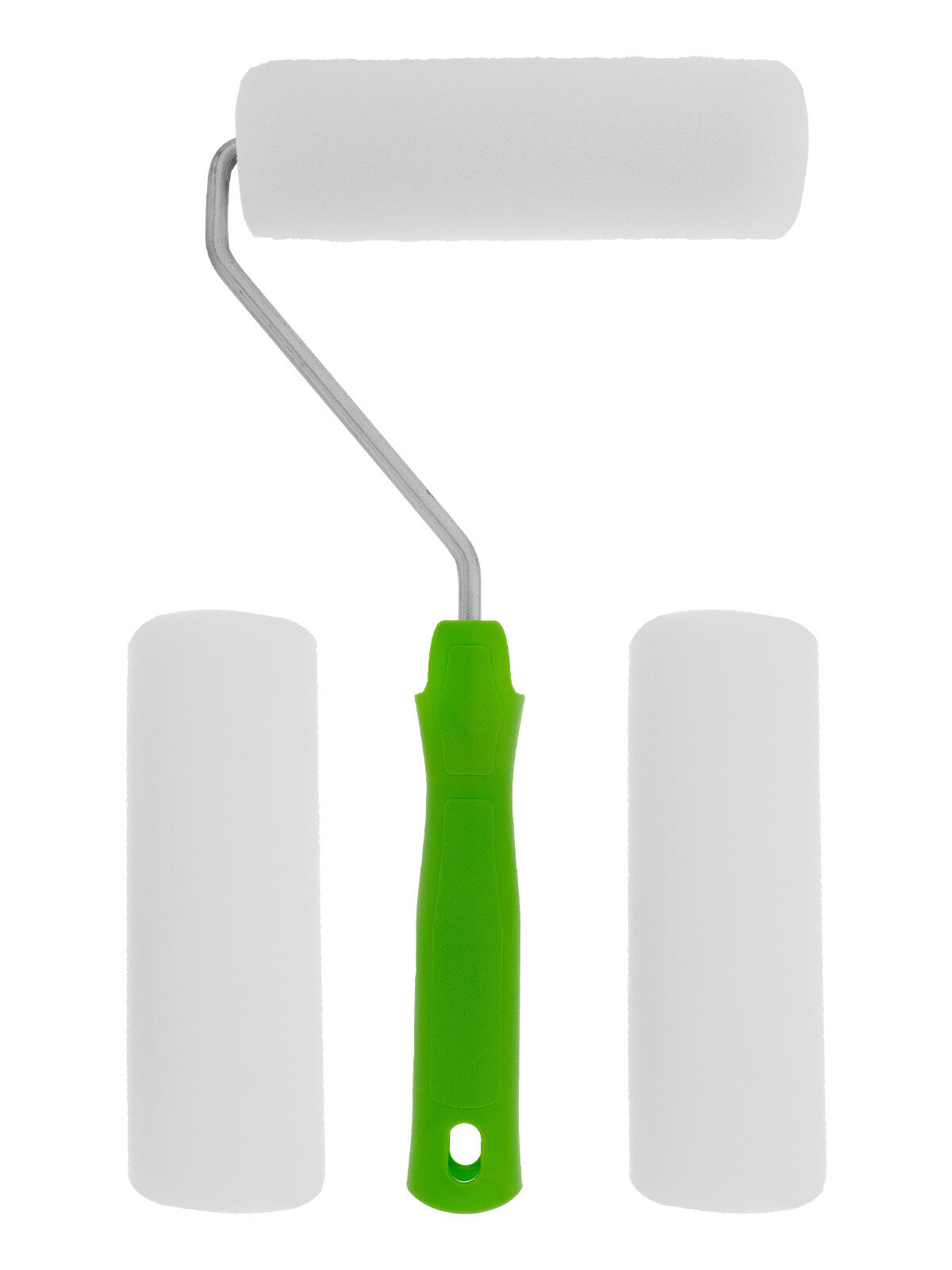 Малярный набор Сибртех Поролон, валик с ручкой 180 х 42 х 6 мм + 2 шубки, 80452