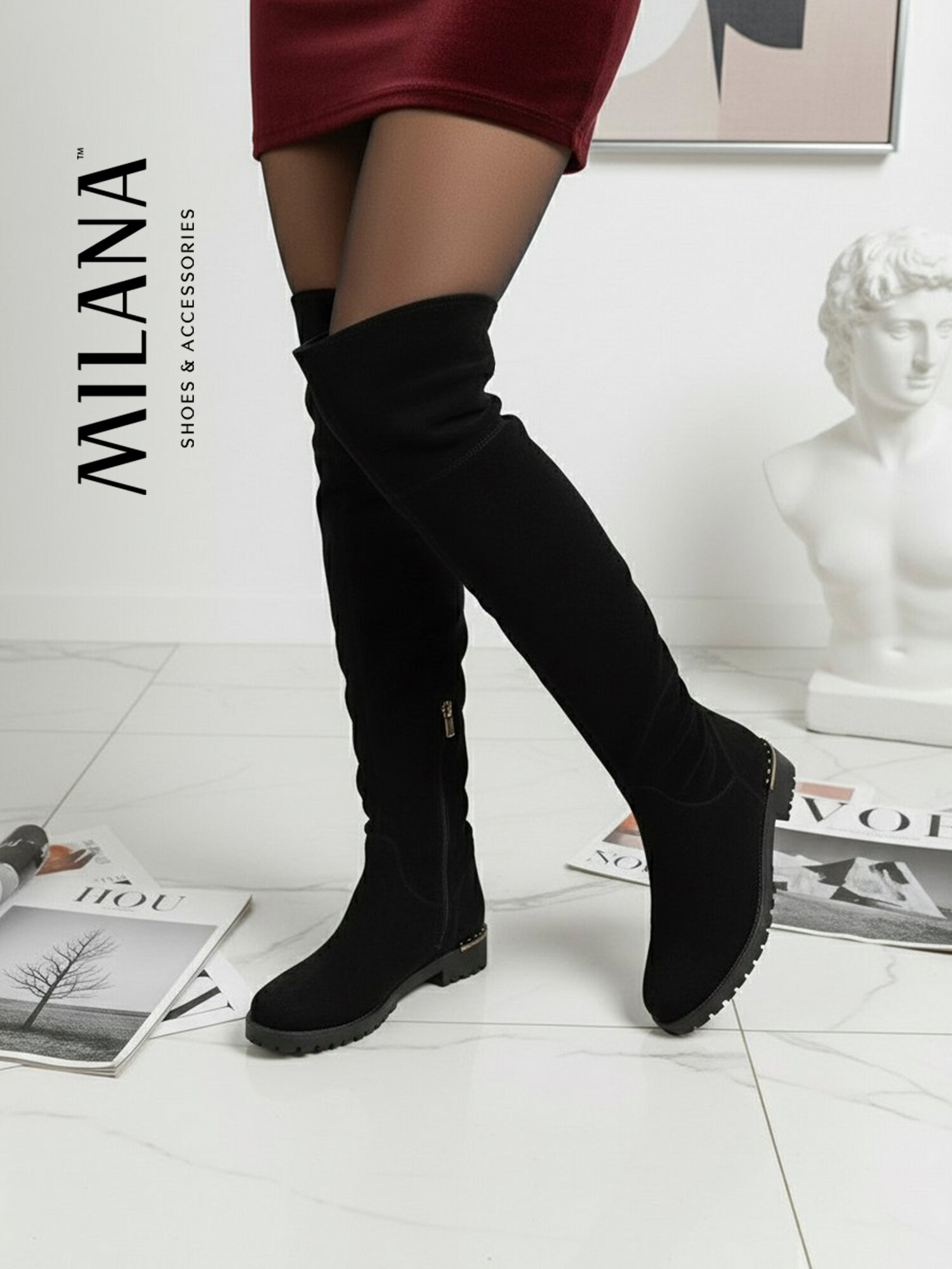 Ботфорты Базовая Осень-Зима