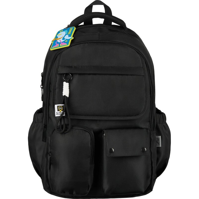 Рюкзак Комус Класс Черный moon, 2 отделения 31.5x15x46