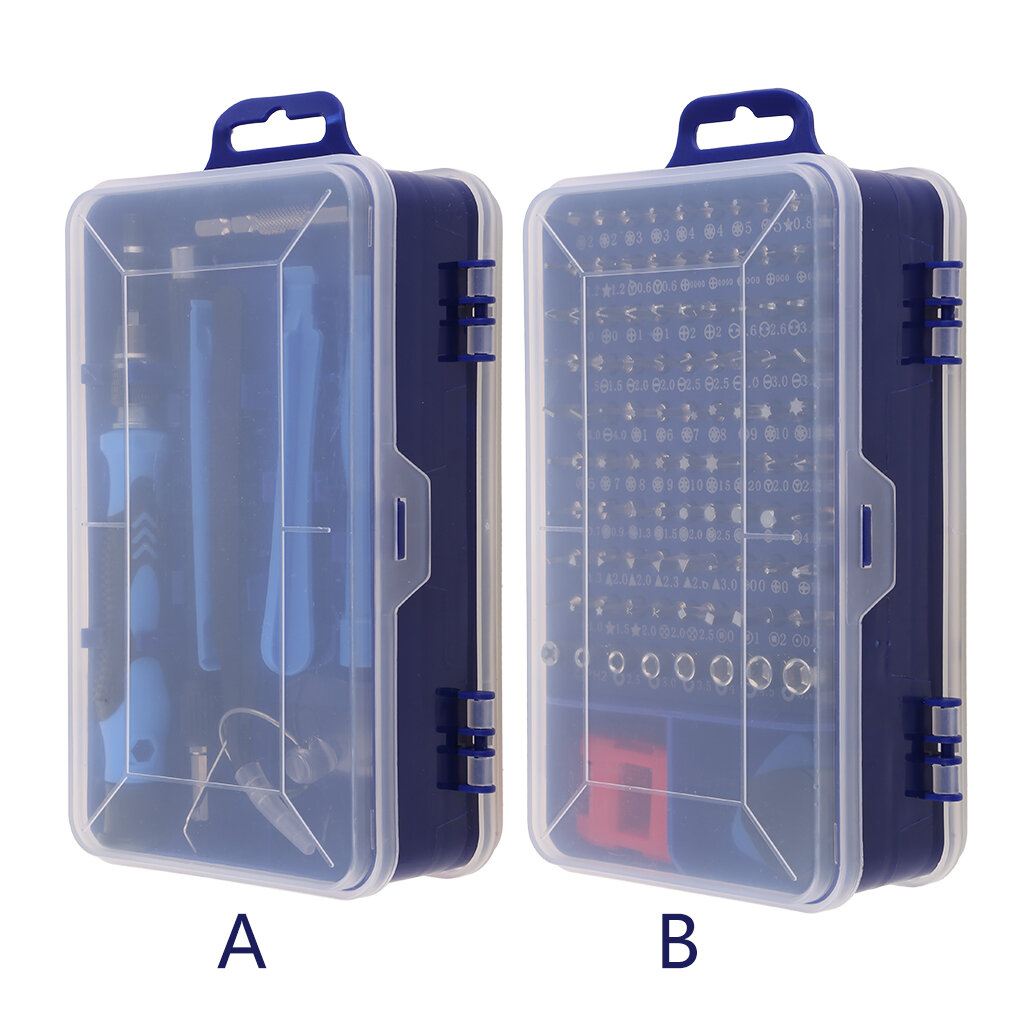 Набор отверток 98 бит отверток нескользящий магнитный прецизионный набор инструментов для электроники мульти биты для смартфона 115 в 1