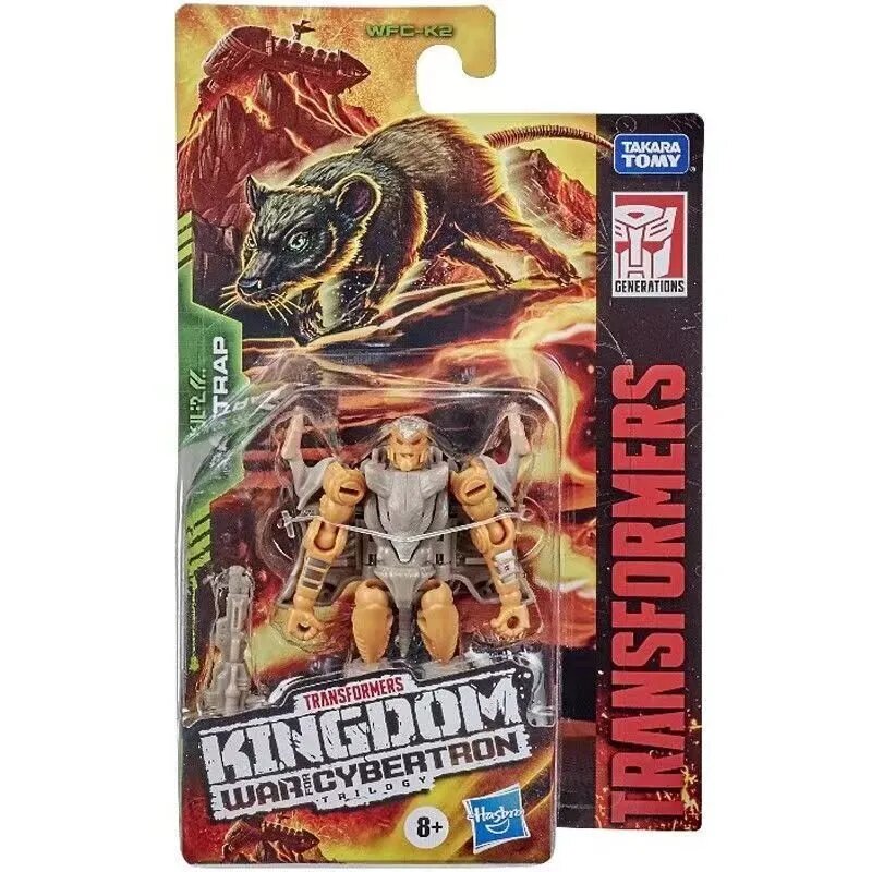Трансформеры игрушки Hasbro Transformers Kingdom War For Cybertron Trilogy WFC-K2 Rattrap 10cm F0664