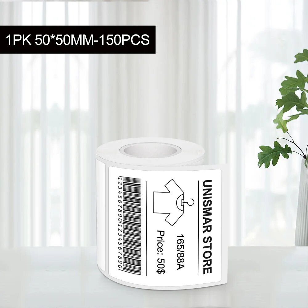 Термопринтер этикеток Marklife P50 Белый, 1PK Label 50x50