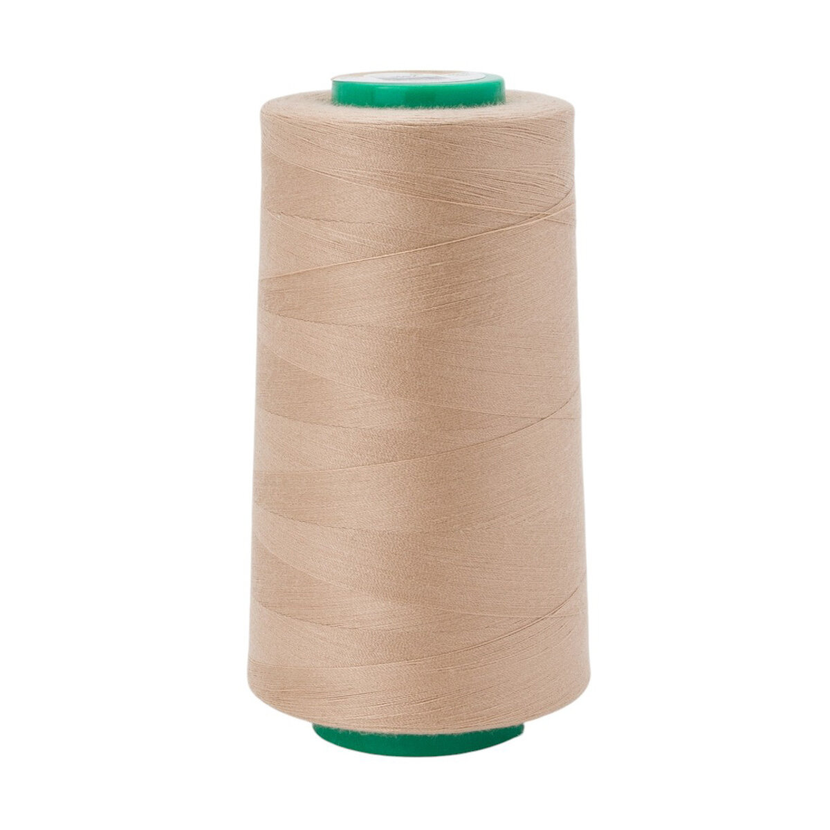 Нитки промышленные 50/2, для тонких тканей, 5000 ярд, Bestex (K014 бежево-розовый)