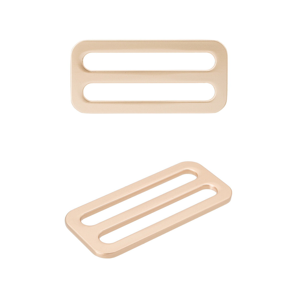 МВ 2343 Рамка-регулятор литая плоская 38мм (46*21,5мм) металл (Gold Золото), 6 шт