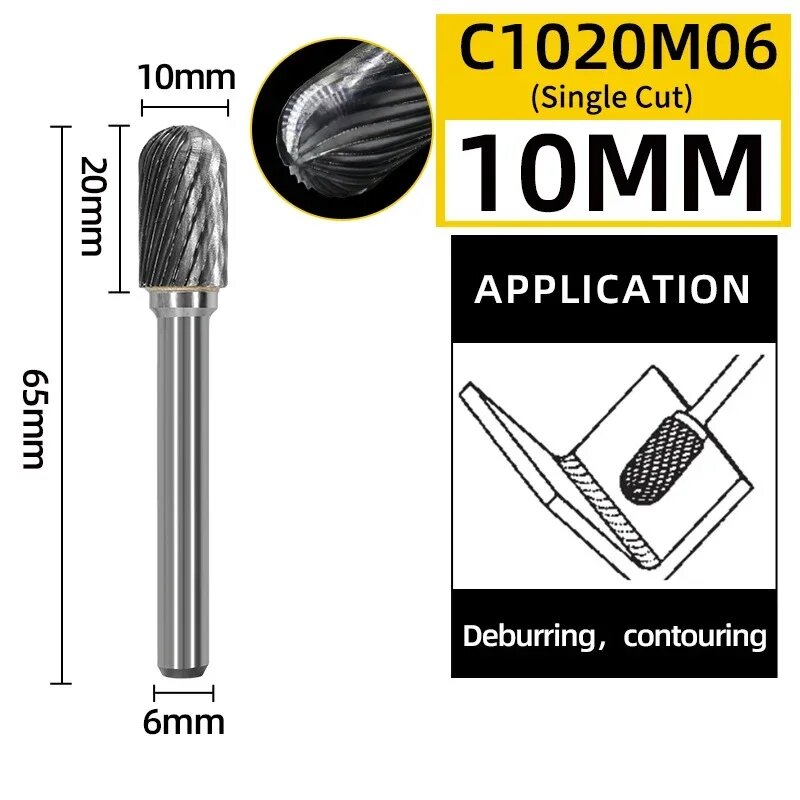 Ротационный фрезер C1020M06, 10 мм, 65 мм