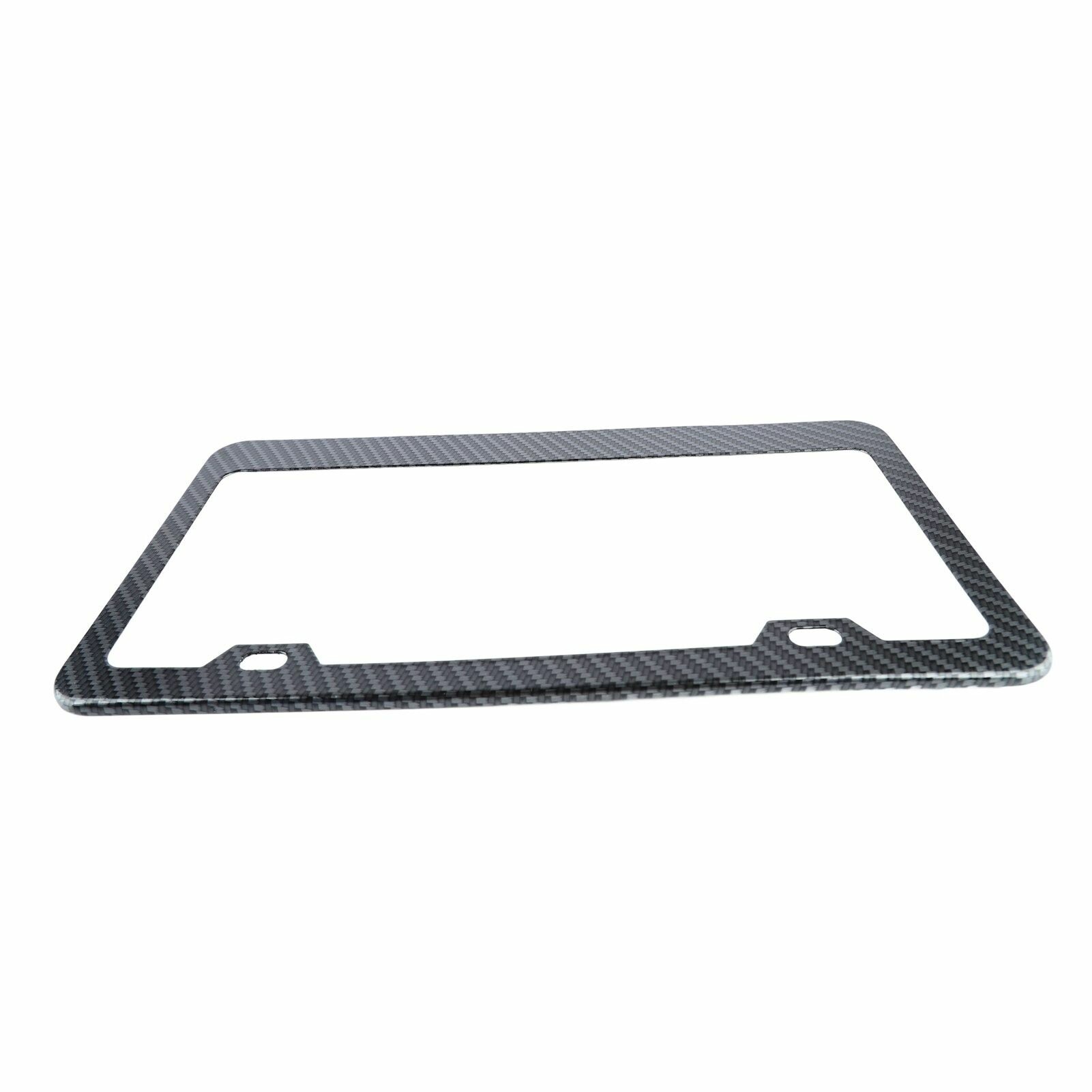 2шт. Рамки номерного знака автомобиля, рамка номерного знака из углеродного волокна, нержавеющая, универсальная для автомобилей