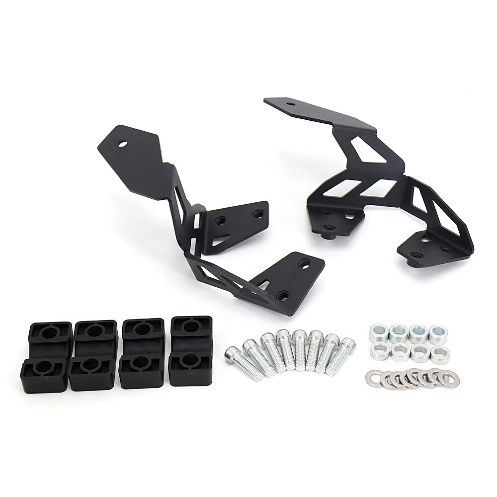 2014-2022 для Kawasaki Versys 650 Versys 650, светодиодный вспомогательный фонарь для мотоцикла, автомобильный противотуманный фонарь в сборе, держатель прожектора для дальнего света, Черный