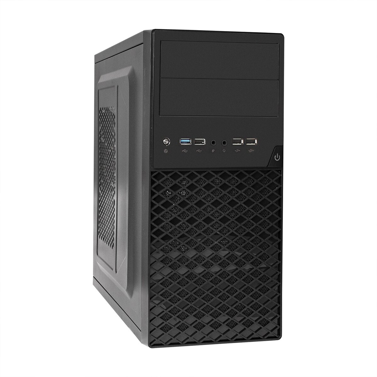 Корпус для компьютера Exegate EX284029RUS BA-203U AA450, черный