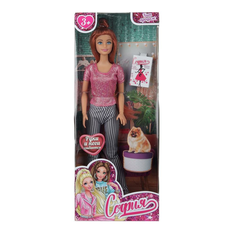 Кукла София шарнирная, 29 см. (модельная) Карапуз 66001BOX-C34-S-BB-WOD