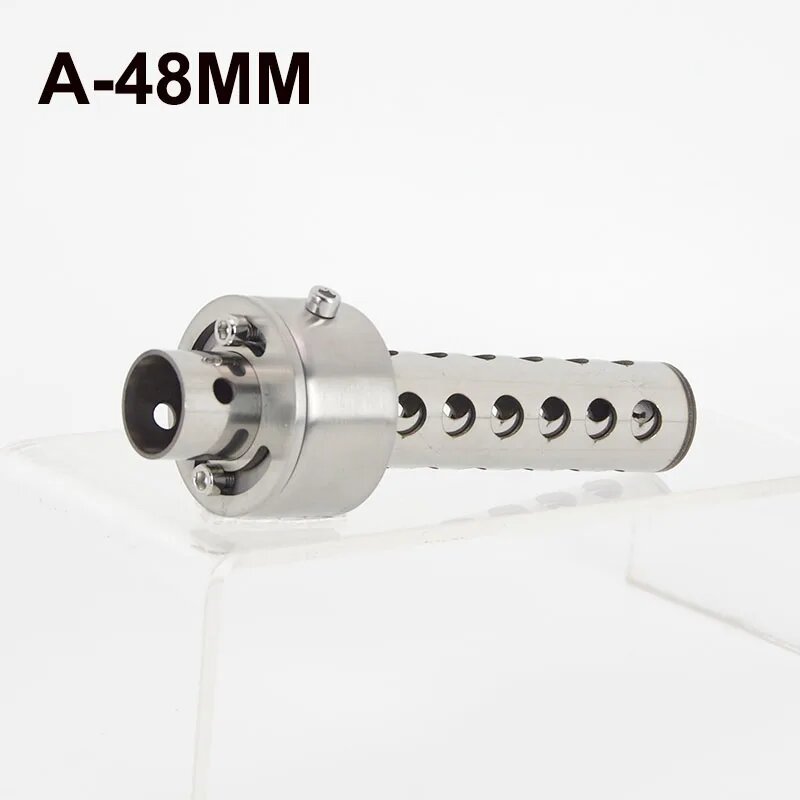 Универсальные системы мотоциклов 48 мм/51 мм, регулируемый глушитель выхлопной трубы для мотокросса, глушитель DB Killer, наконечник трубы для гонок, A 48MM