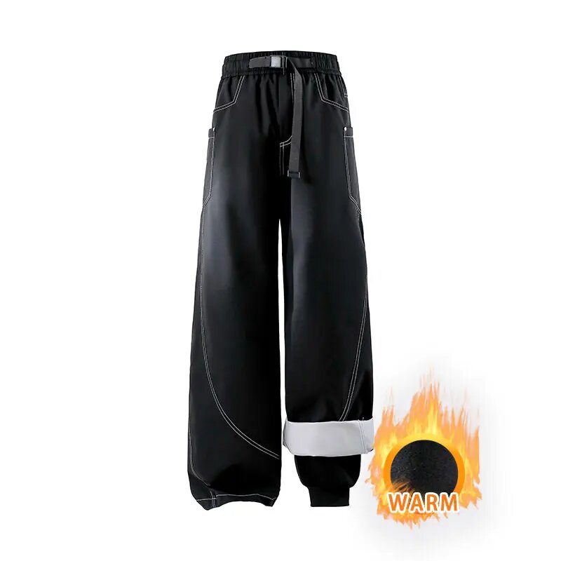 Женские зимние спортивные брюки 3 в 1 Columbia Черный, M(52 kg-62 kg), Black White