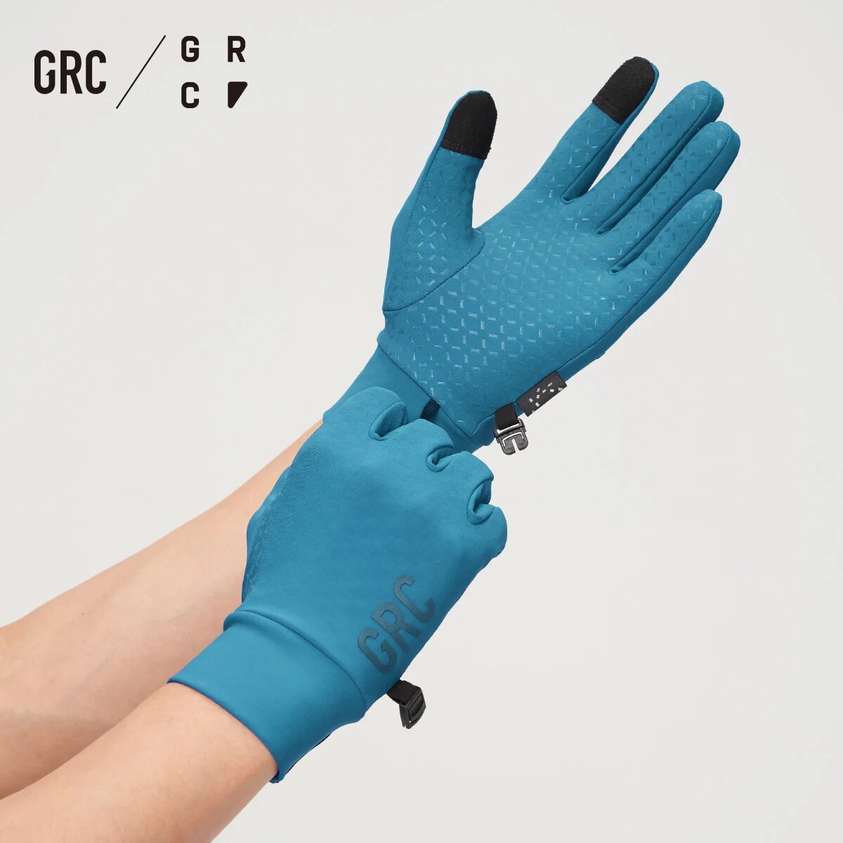 GRC Tech Fleece синие велоперчатки