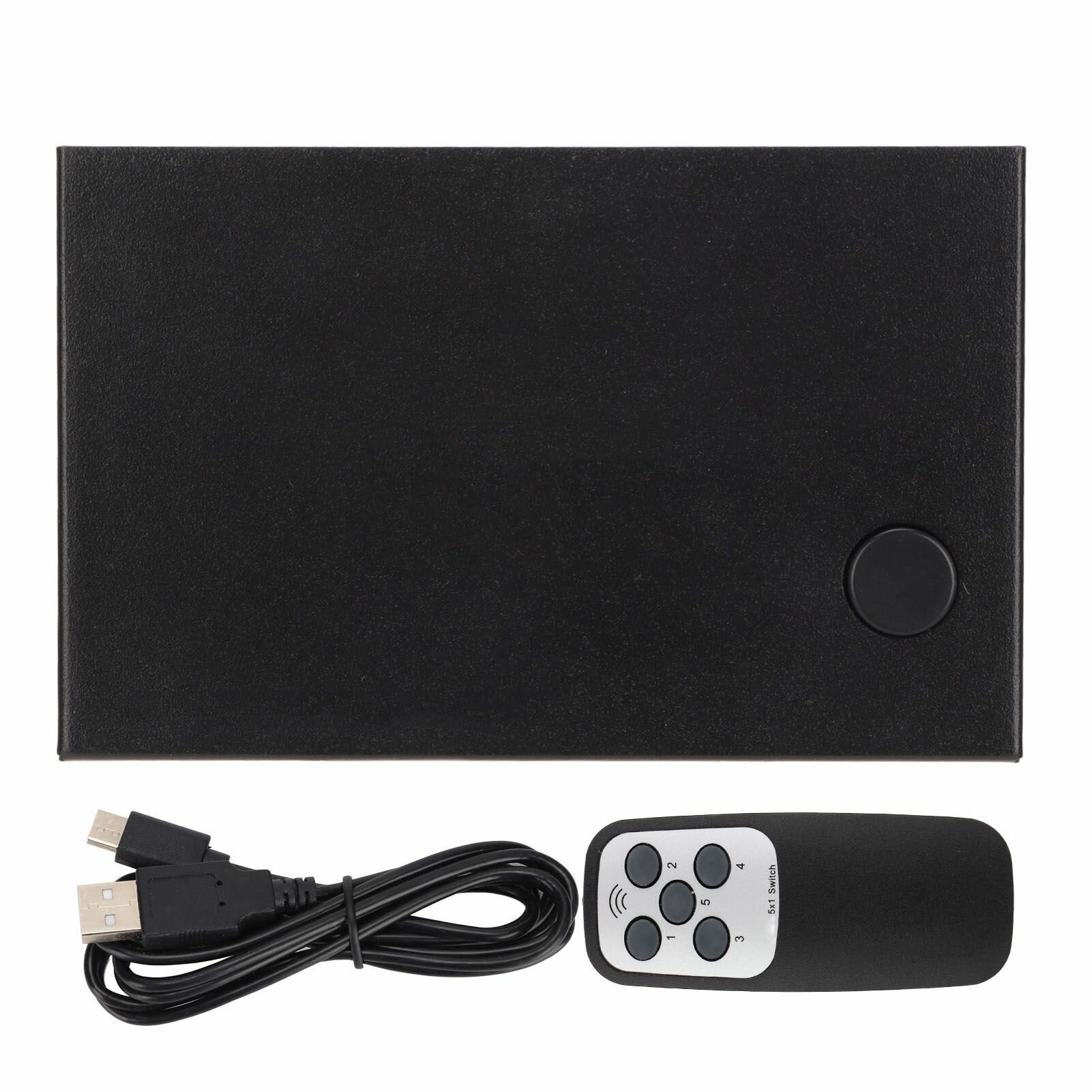 HDMI-переключатель 5 1 (18 Гбит/с) с пультом