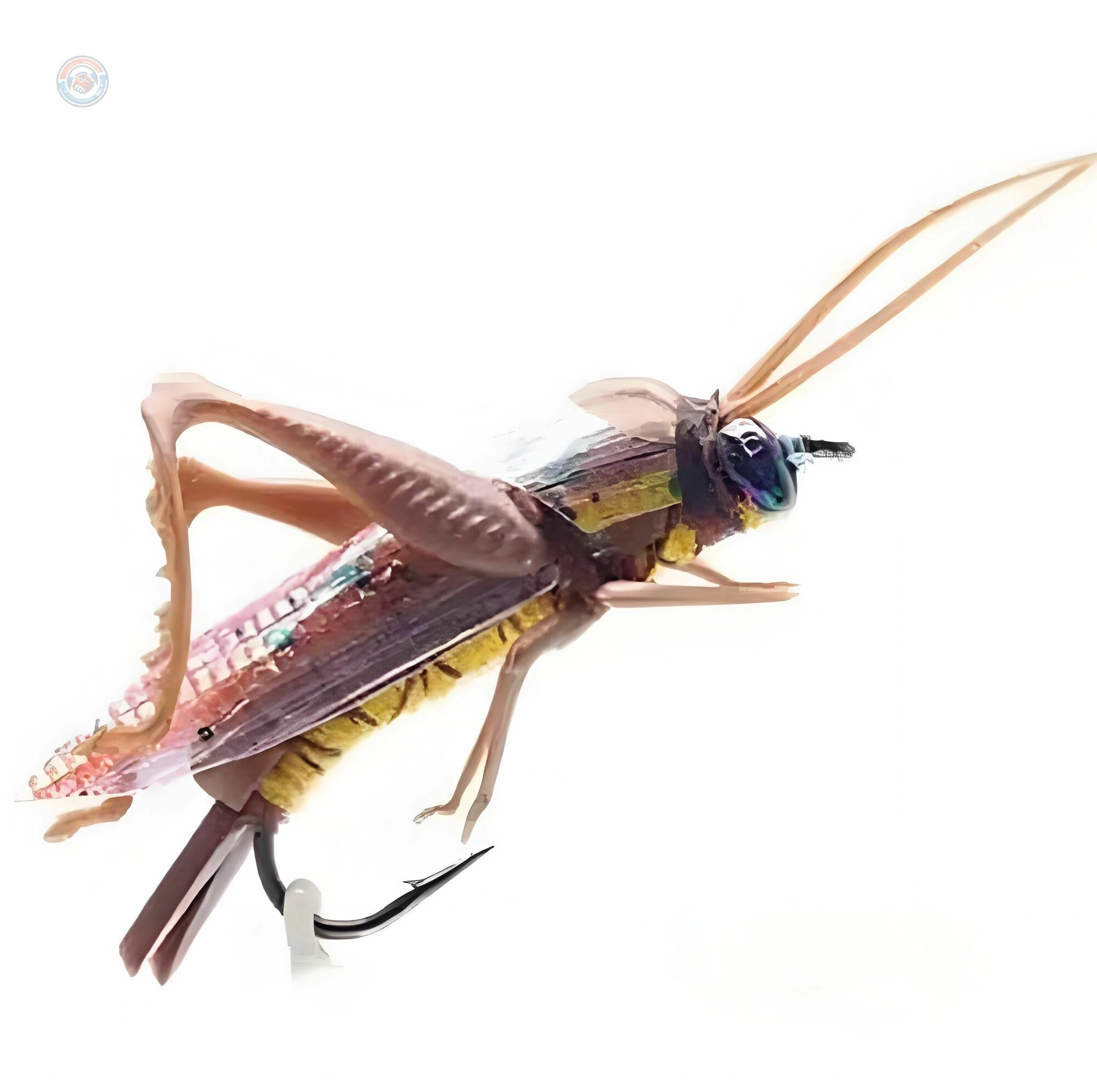 Бионическая приманка для рыбалки в виде кузнечика и гольяна, жесткий воблер с реалистичным дизайном, искусственная приманка для ловли тилапии и белой полосатой рыбы