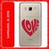 Чехол на Samsung Galaxy J5 2016 / Самсунг Галакси Джей 5 2016 с принтом "Love he...