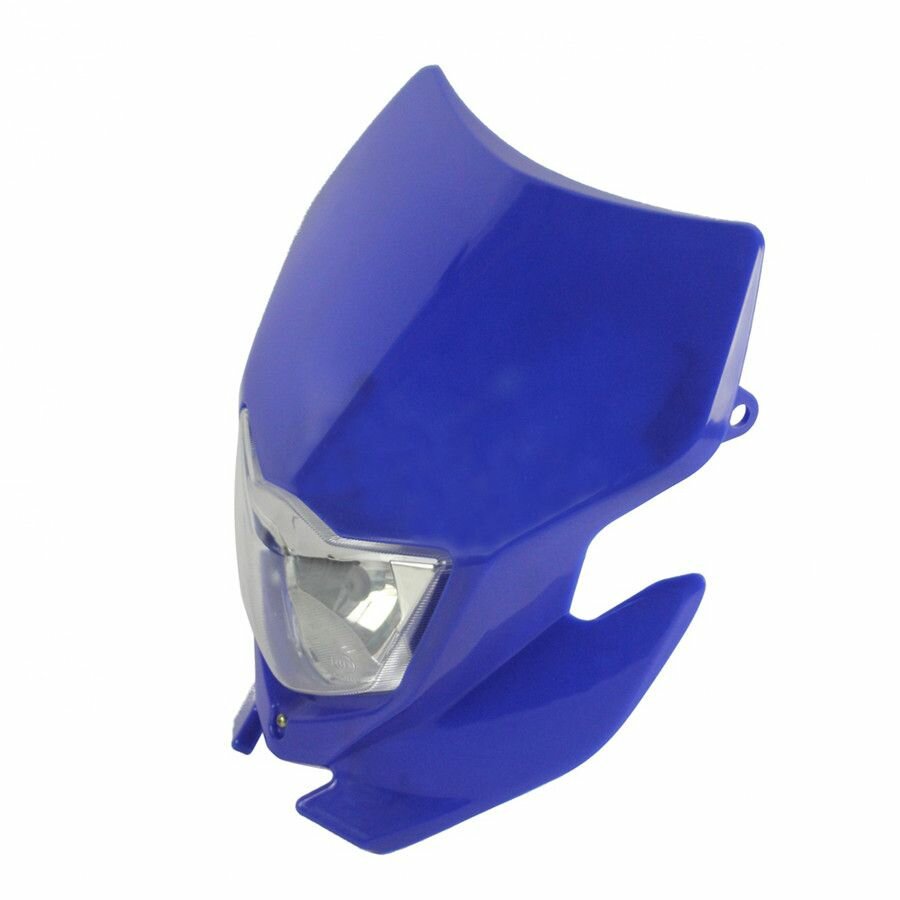Высококачественный Универсальный Синий Обтекатель Фары Для Мотокросса По Бездорожью Yamaha WR450F WR250F YZ YZF TW TTR DR RM Dirt Pit Bike