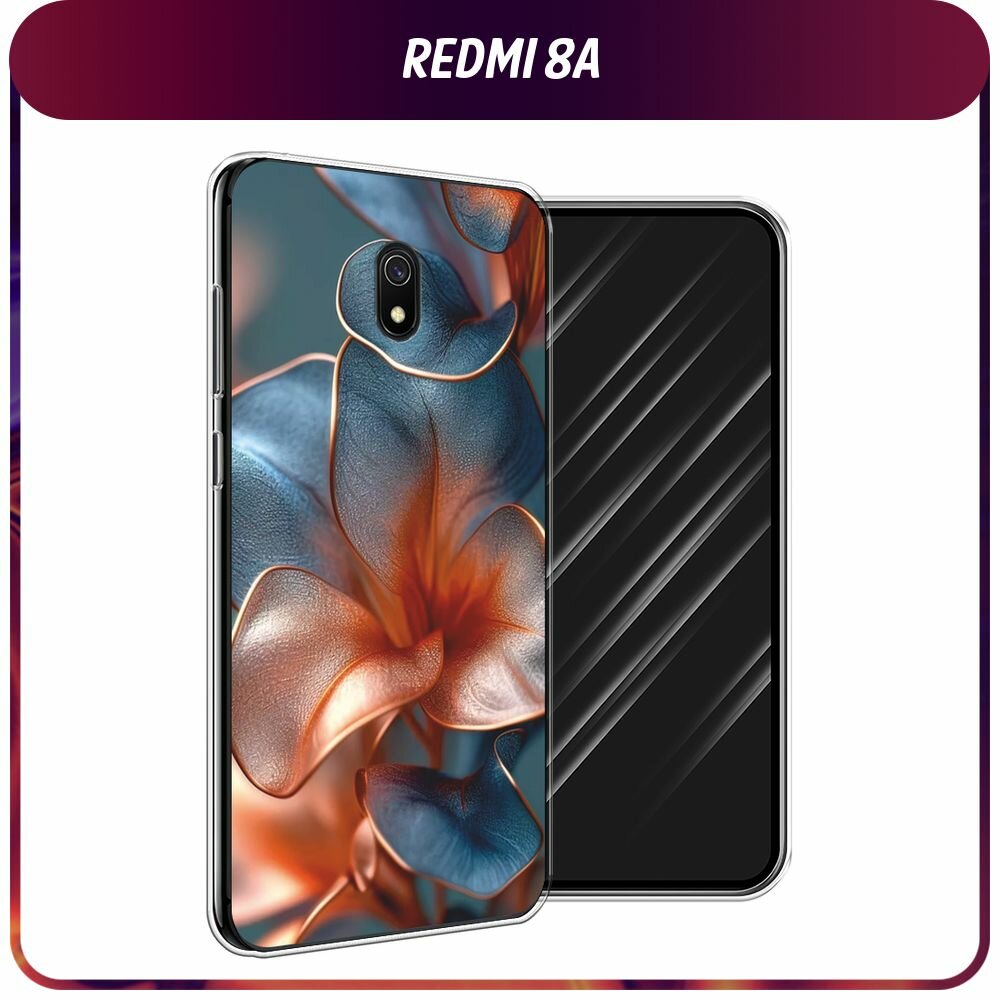 Чехол на Xiaomi Redmi 8A / Сяоми Редми 8А с принтом "Жемчужные цветы"
