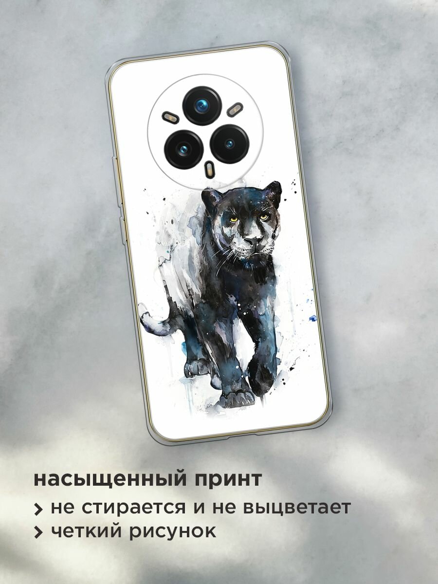 Чехол на Realme 14 Pro+ / Реалми 14 Про+ с принтом "Пантера арт 3" — фото 1