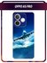 Чехол на Oppo A5 Pro / Оппо А5 Про с принтом "Самолет в небе"