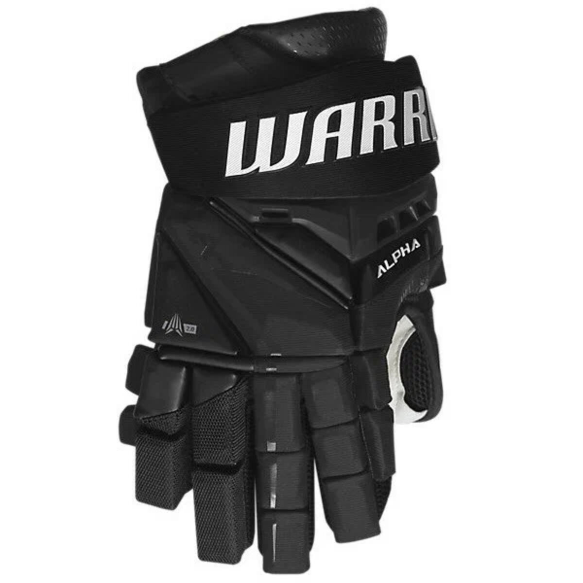 Перчатки хоккейные Warrior Alpha LX3 Pro SR black (размер 13")