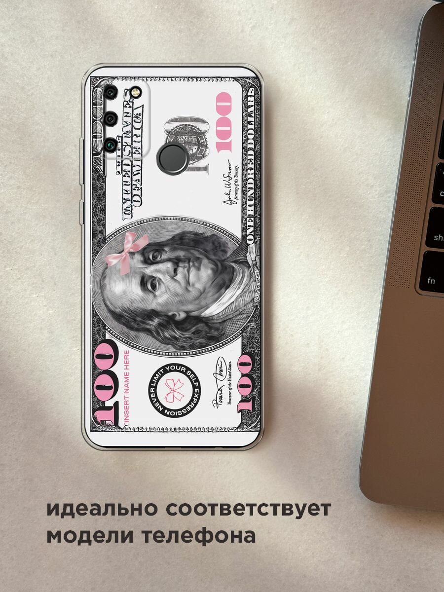 Силиконовый чехол на Honor 9A / Хонор 9А с принтом "Милый доллар" — фото 1