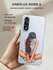 Чехол на OnePlus Nord 5 / Ван Плас Норд 5 с принтом "Девушка в кепочке", прозрач...