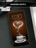 Чехол на Samsung Galaxy Note 8 / Самсунг Галакси Нот 8 с принтом "Кофейная любов...
