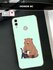 Чехол на Honor 8C / Хонор 8С с принтом "Медведь и кошка дружба"