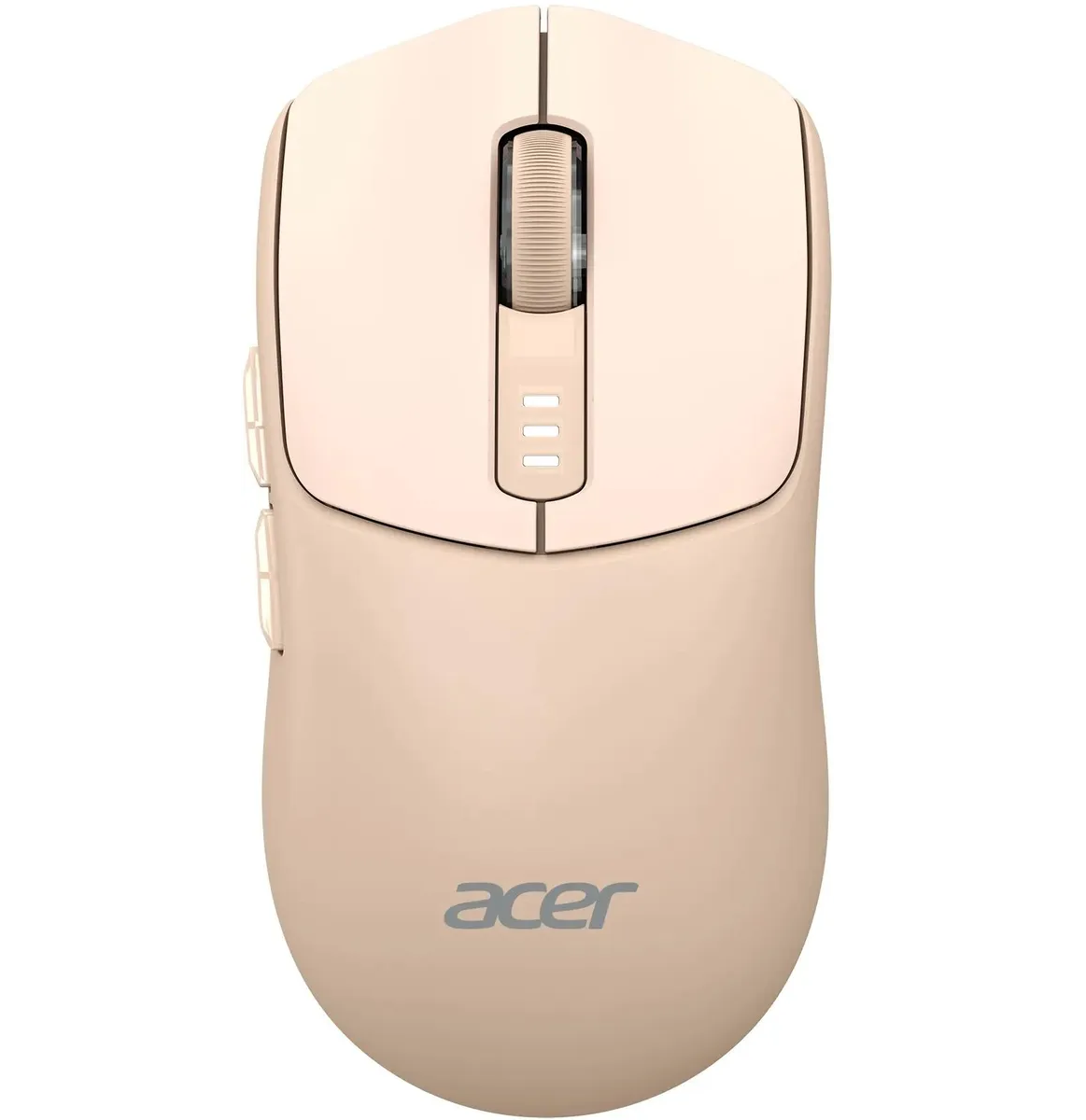 Мышь беспроводная Acer OMR312, оптическая, 3200 dpi, BT/Radio/USB, розовый (ZL. MCECC.036)