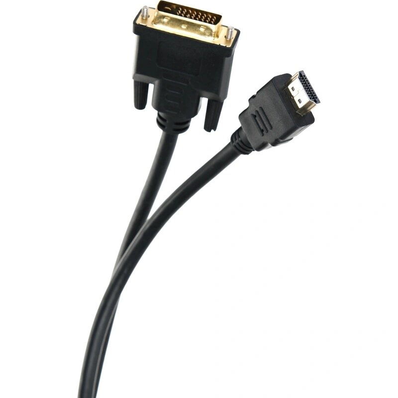 Кабель HDMI to DVI-D (19M -25M) 2м, TV-COM