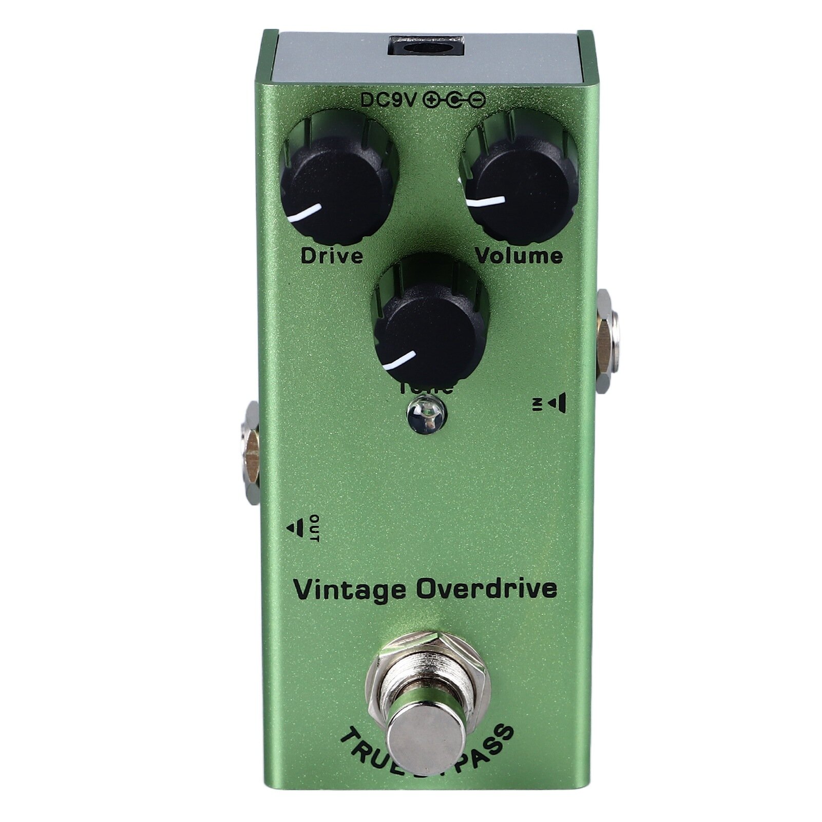 Electric Guitar Effects Pedal Portable Multiple Accurate Chorus for Performance Vintage Overdrive(01)
