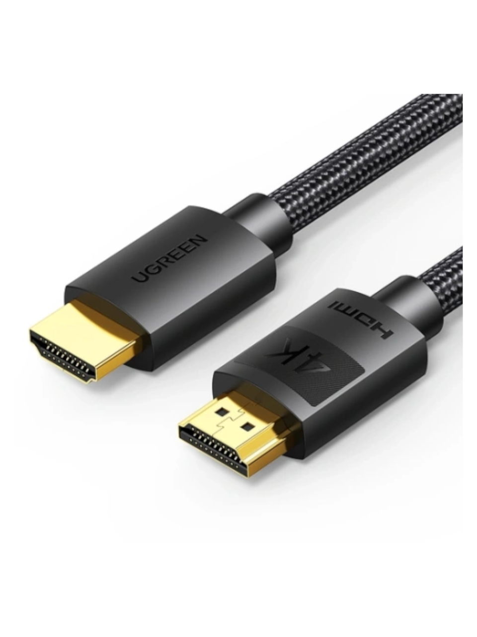 Кабель интерфейсный UGREEN HD119 40101_ 4K HDMI(M)/4K HDMI(M), 2м, черный