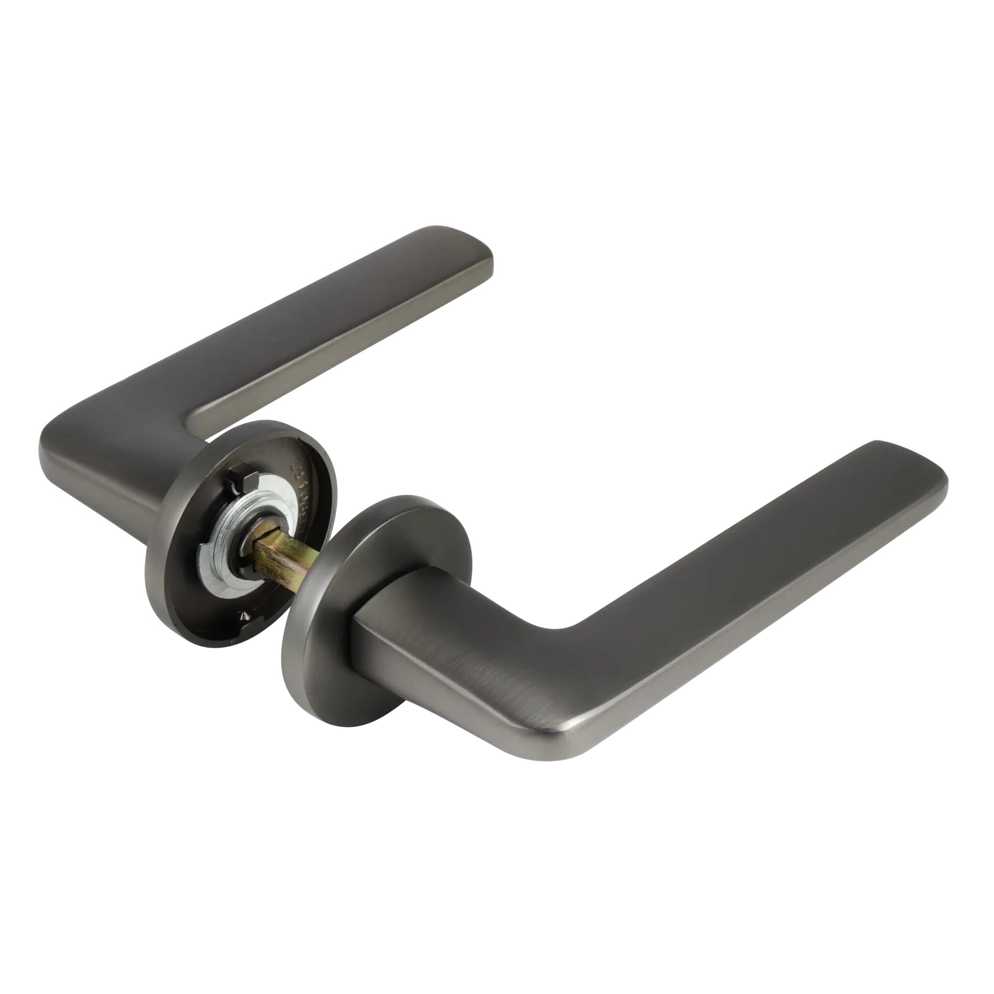 Edson EDS-87H-R2 Дверные ручки графитового цвета для внутренних дверей, современный дизайн