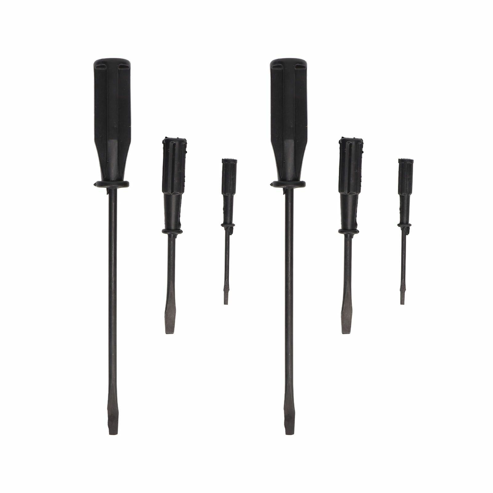 2 комплекта отверток высокой твердости, эргономичные длинные отвертки для ремонта швейных машин и компьютеров