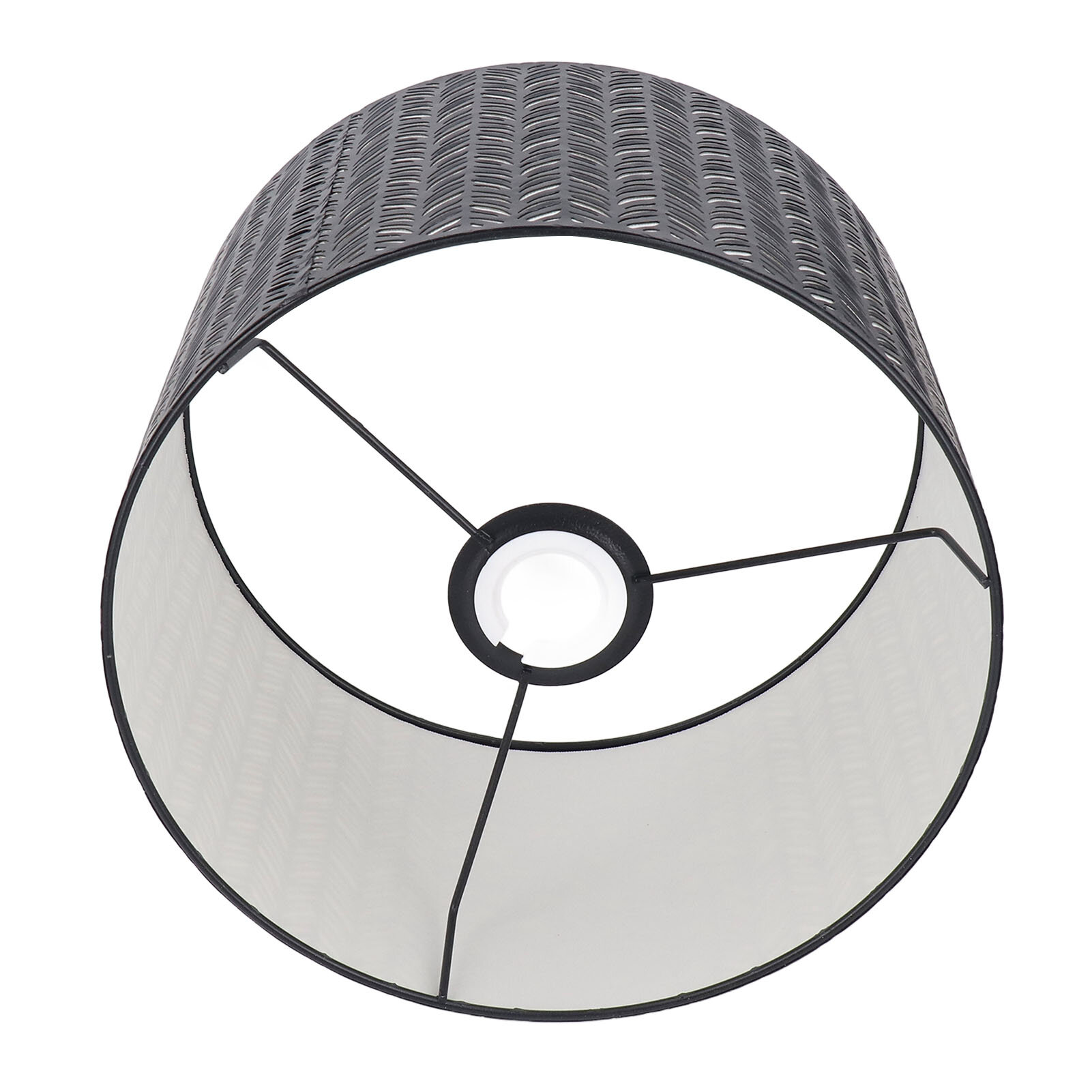 Металлический абажур с полым узором, замена E27 E14, абажур для настольного, напольного, потолочного светильника, черный