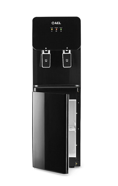 Кулер LK-AEL-85c full black со шкафчиком, нагревом и водой комнатной температуры. Гарантия 12мес.