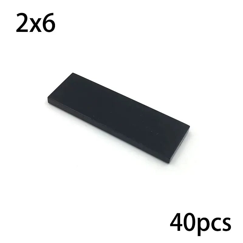 Конструктор VEK 2x6 Черный (40 шт)