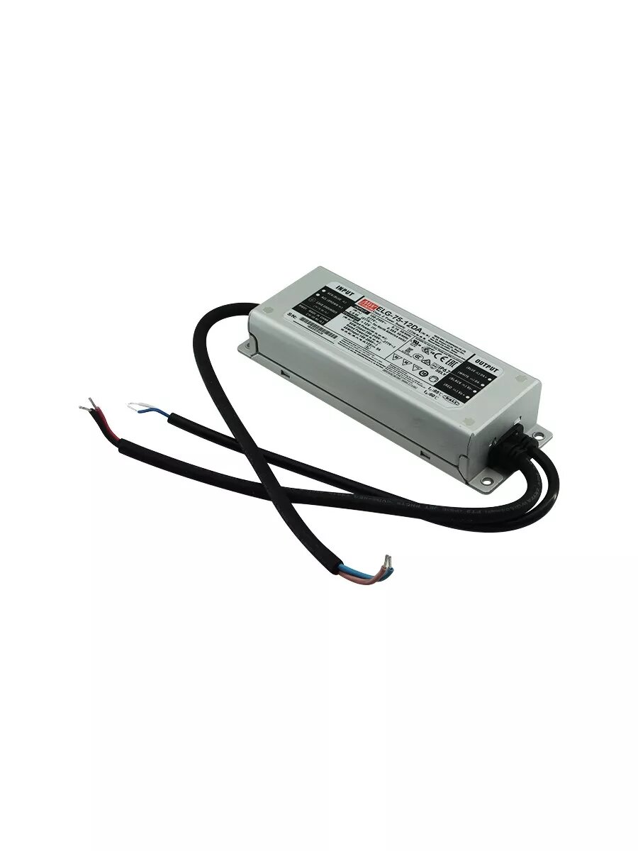 LED драйвер 60 Вт (12В/2.5А) ELG-75-12DA
