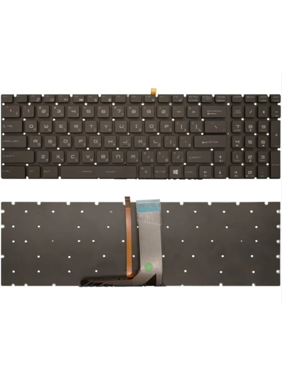 Клавиатура MSI GS70 2PC Stealth с белой подсветкой