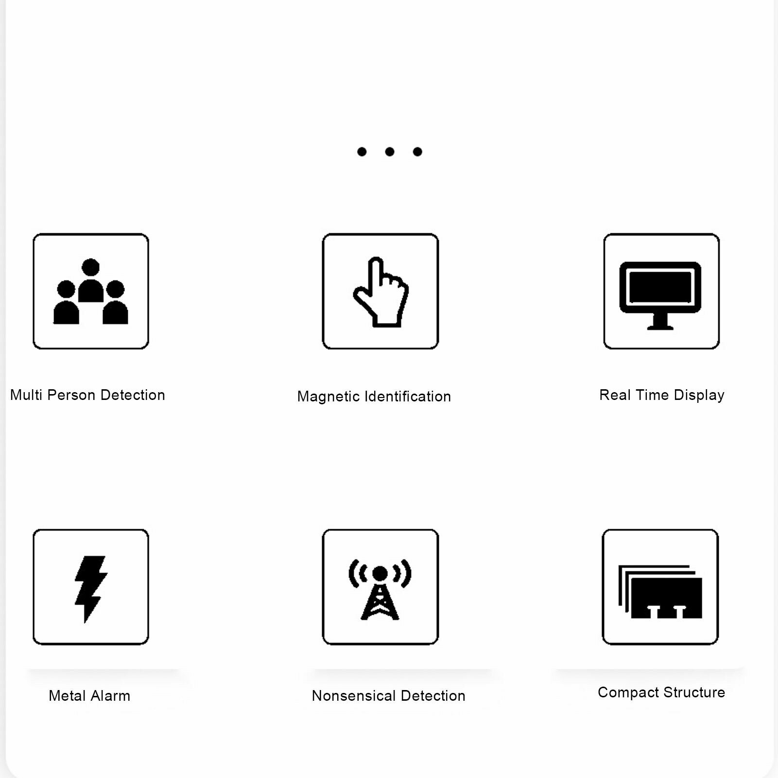 Ручной металлоискатель, звуковой свет, вибрационная сигнализация, высокочувствительный металлический сканер, палочка для проверки безопасности
