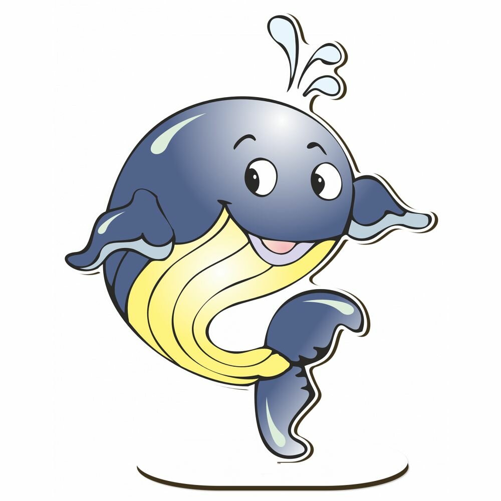 Китенок Тимошка средний (персонаж Технологии Воскобовича)