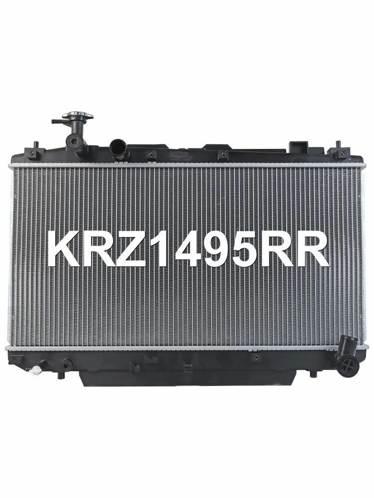 Паяный радиатор системы охлаждения Krauf KRZ1495RR для TOYOTA RAV4