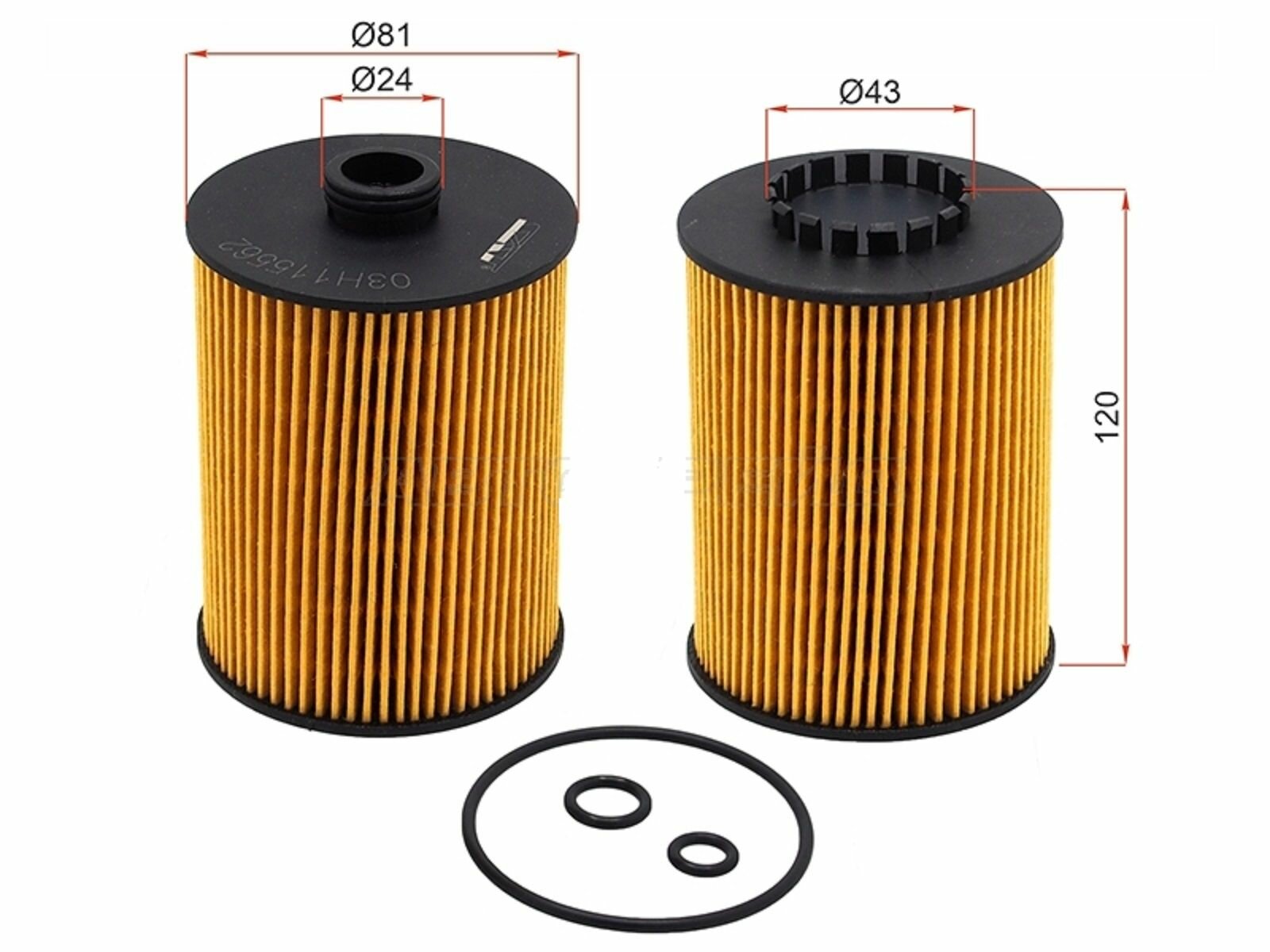 Фильтр масляный (картридж) VW TOUAREG 3,6 11