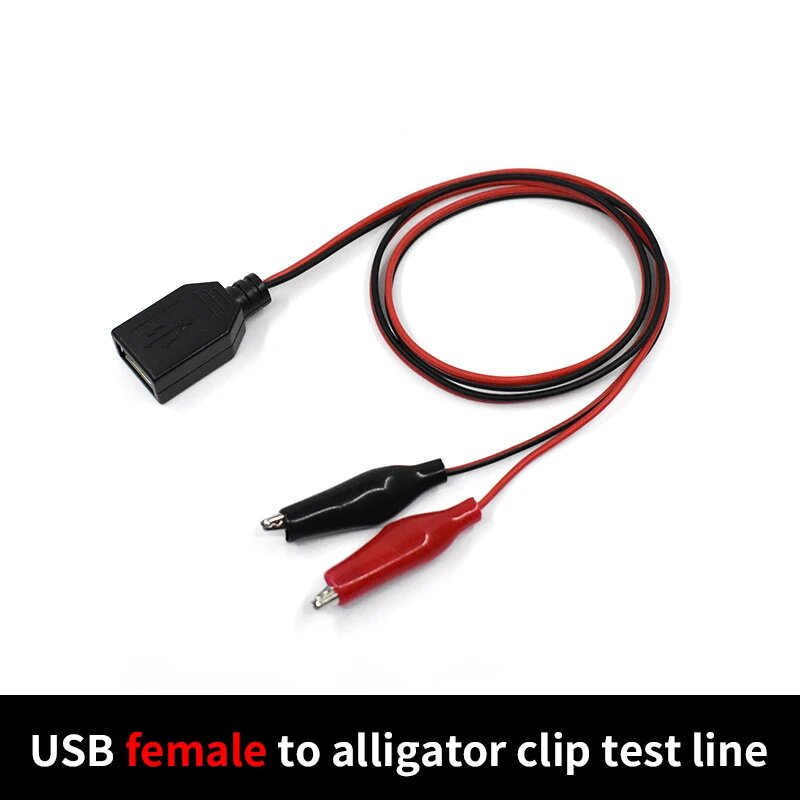 EQV Crocodile Test Clip to USB Adapter Хаки