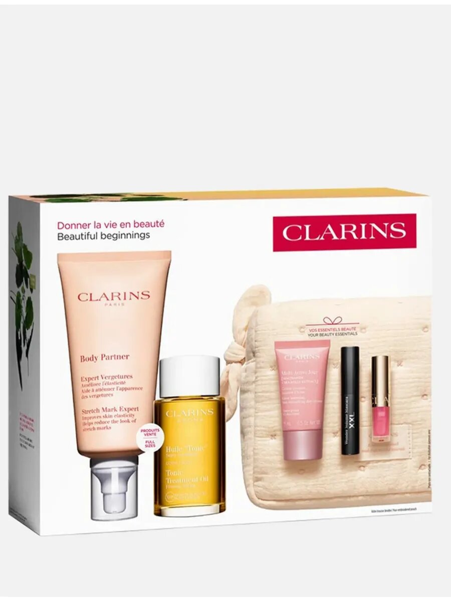 Набор средств для беременных CLARINS care and makeup, Адвент