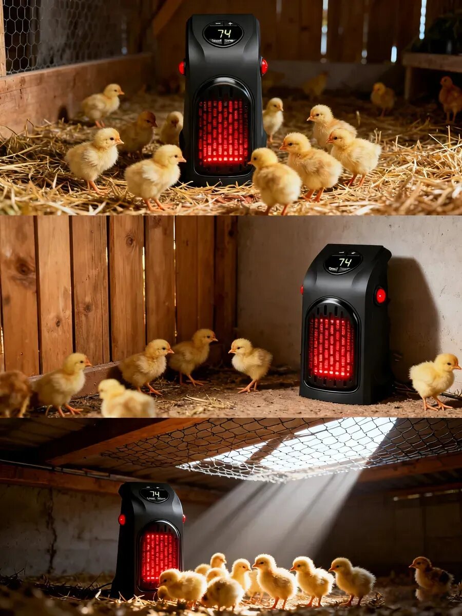 Обогреватель для курятника безопасный