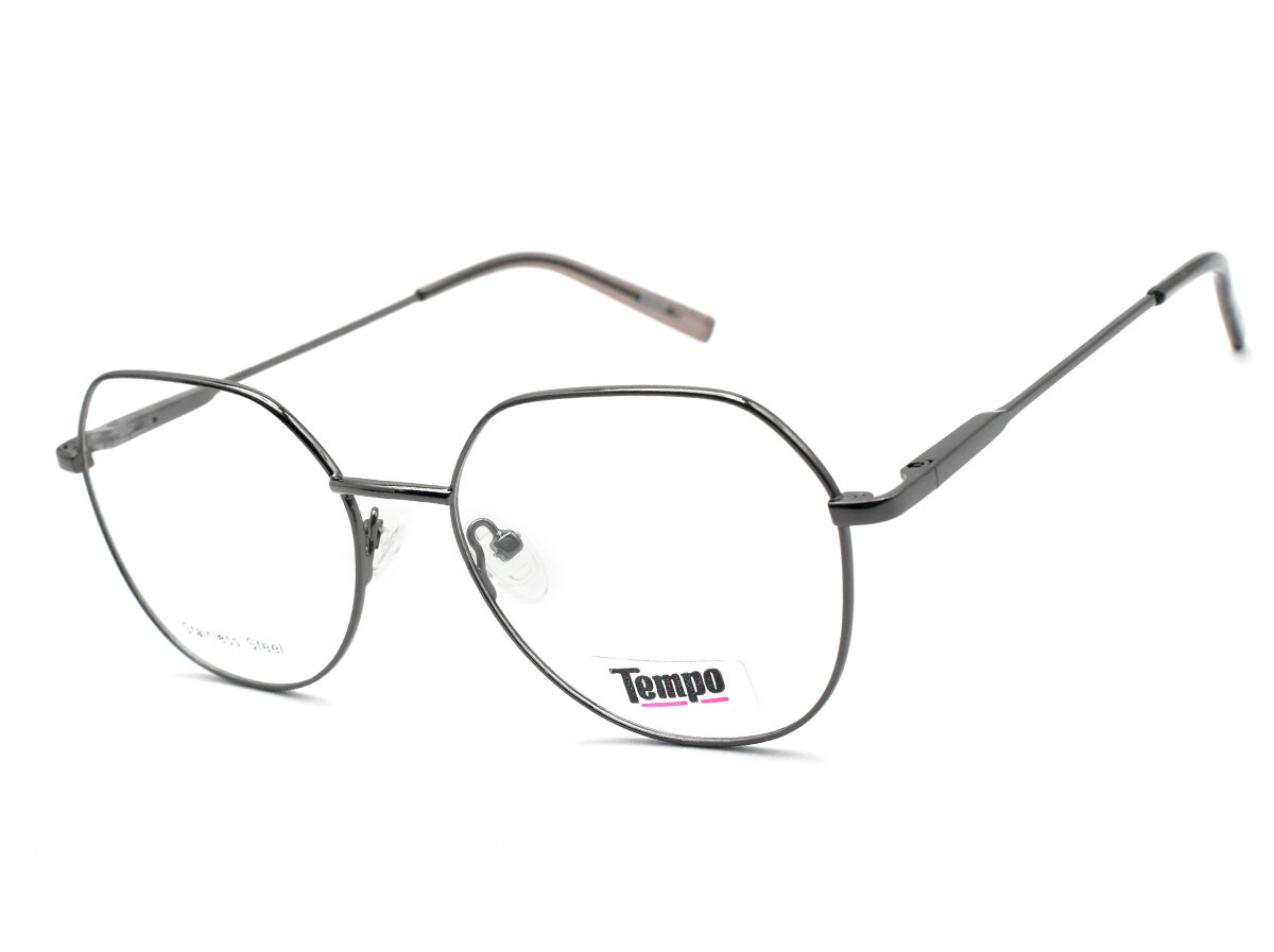 Оправа для очков Tempo 2567 C02 пол Женский форма оправы Панто цвет оправы Серебряный