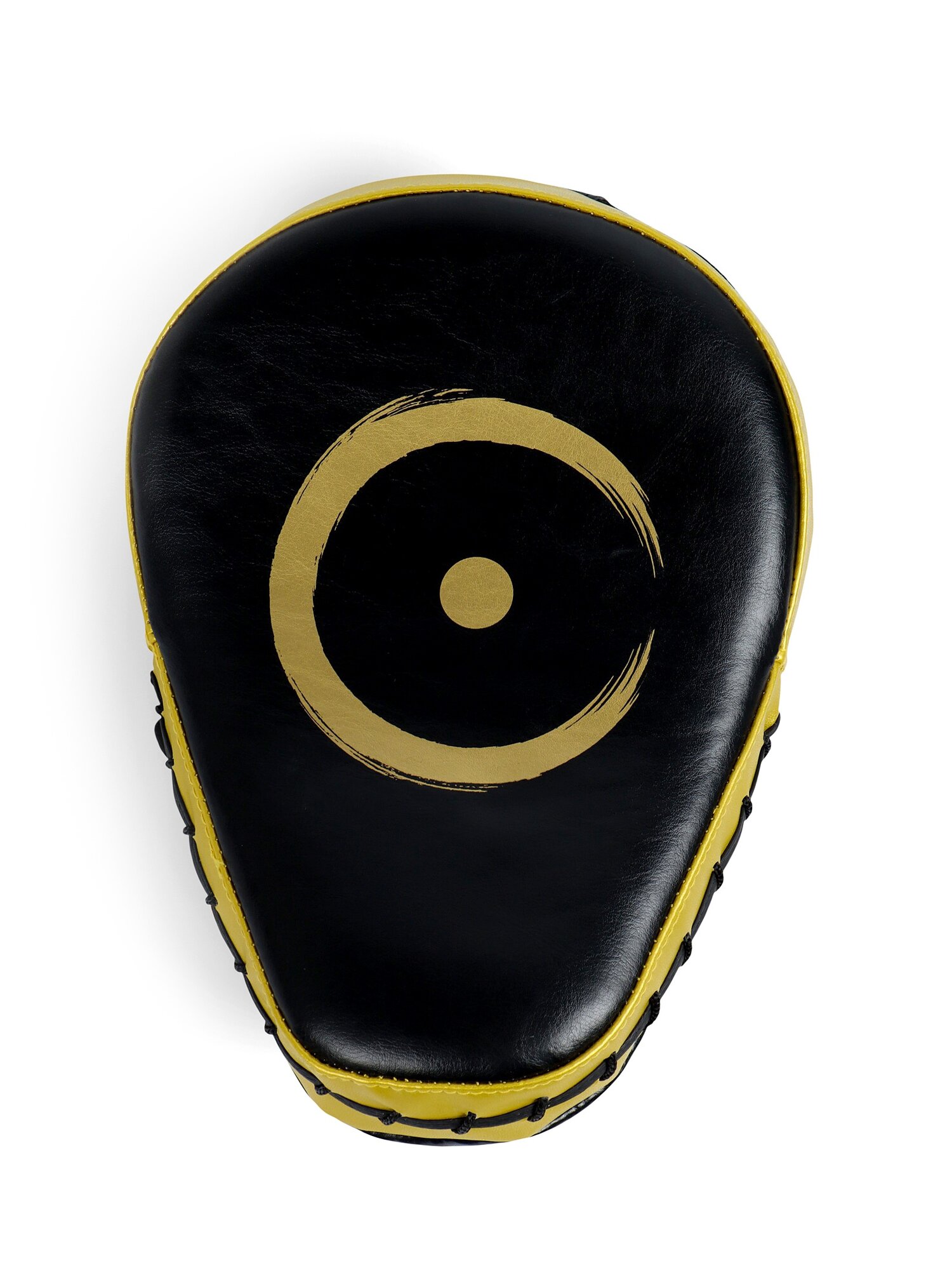 Лапа боксёрская FIGHT EMPIRE PRO, 1 шт, цвет чёрный/золотой